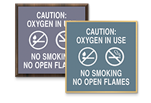 Oxygen Safety Signs | Warning Sign for Oxygen | HealthcareSigns.com